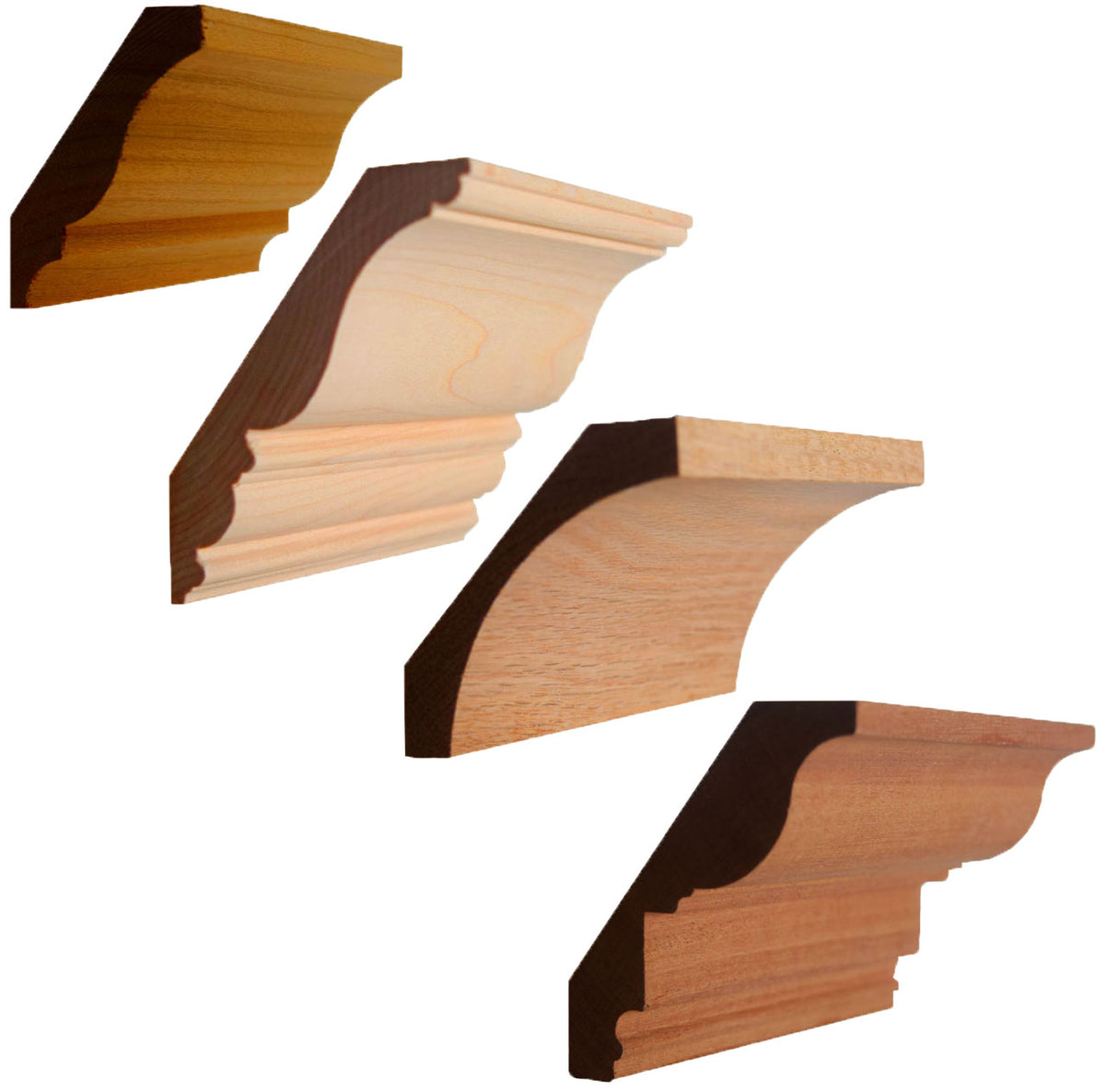 All of our Solid Hardwood Molding Products - NewMouldings