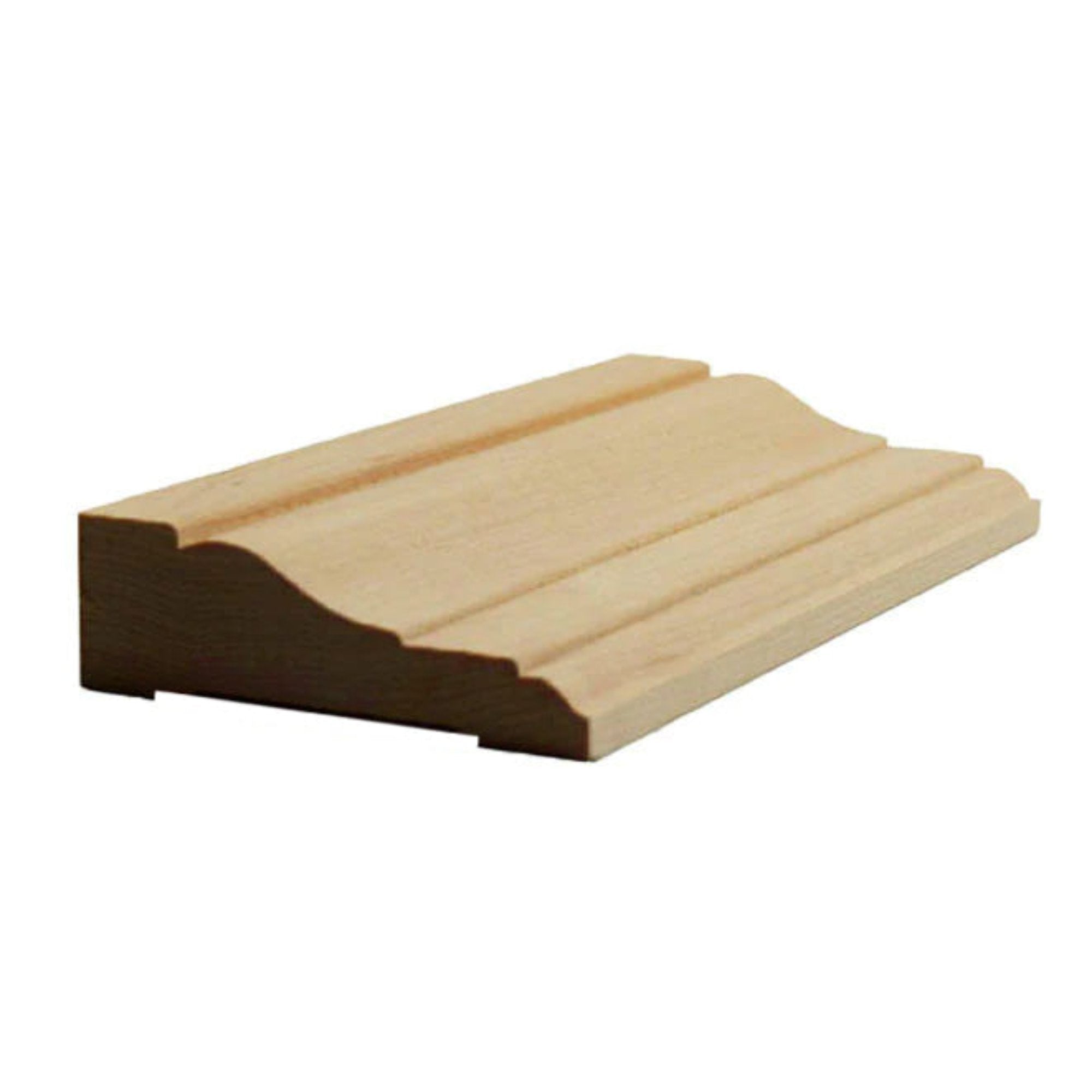 EWCA11 Colonial Casing 2-3/8" wide x 3/4" Trim. Unfinished Moulding ...