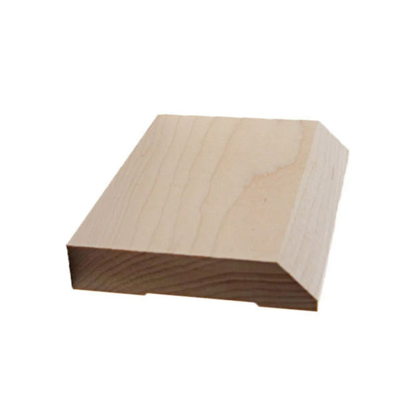 EWCA39 Beveled Casing 3-1/2" wide x 3/4" Molding. Unfinished Trim ...