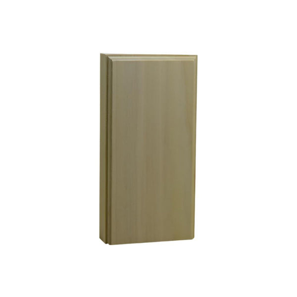 EWAP36 Casing Plinth Block 1 inch x 3 Inch x 6 inch Tall Unfinished ...
