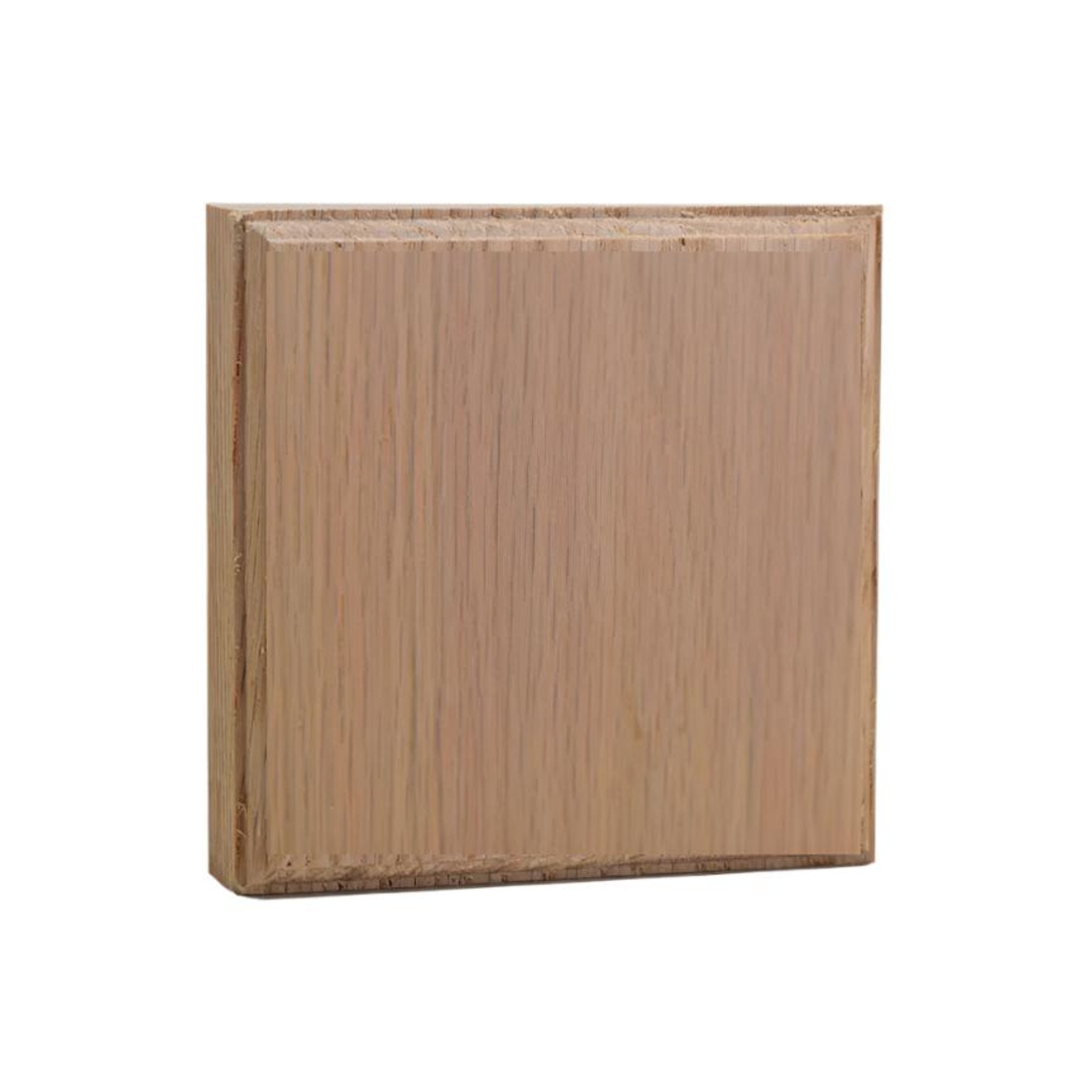 EWAP41 Casing Corner Block 1 inch x 4 inch Square Unfinished - NewMouldings